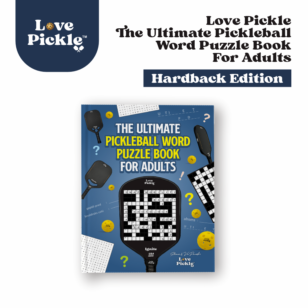 Love Pickle The Ultimate Pickleball Word Puzzle Book for Adults ...